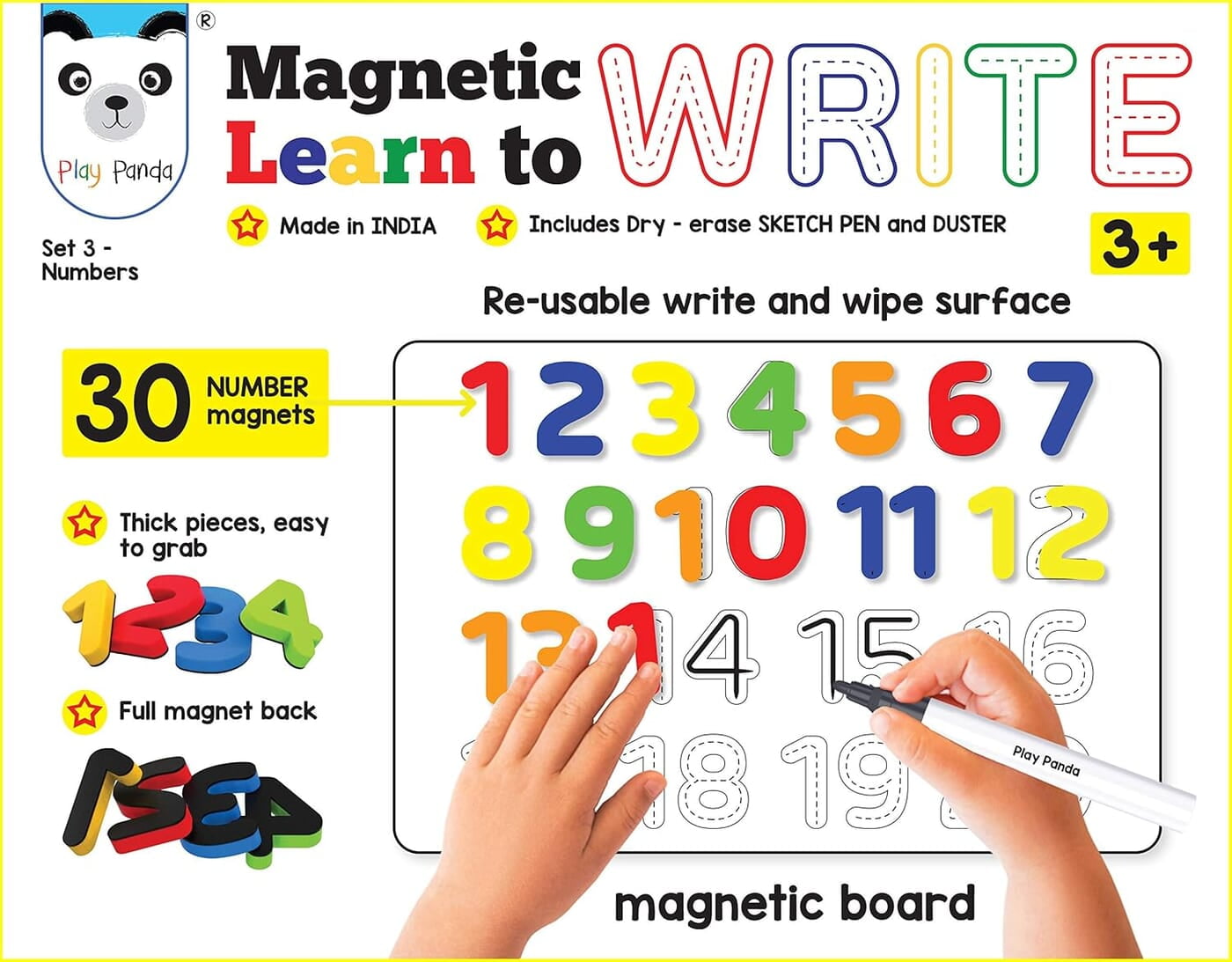 Magnetic Number Writing Kit - STEM Learning Toy