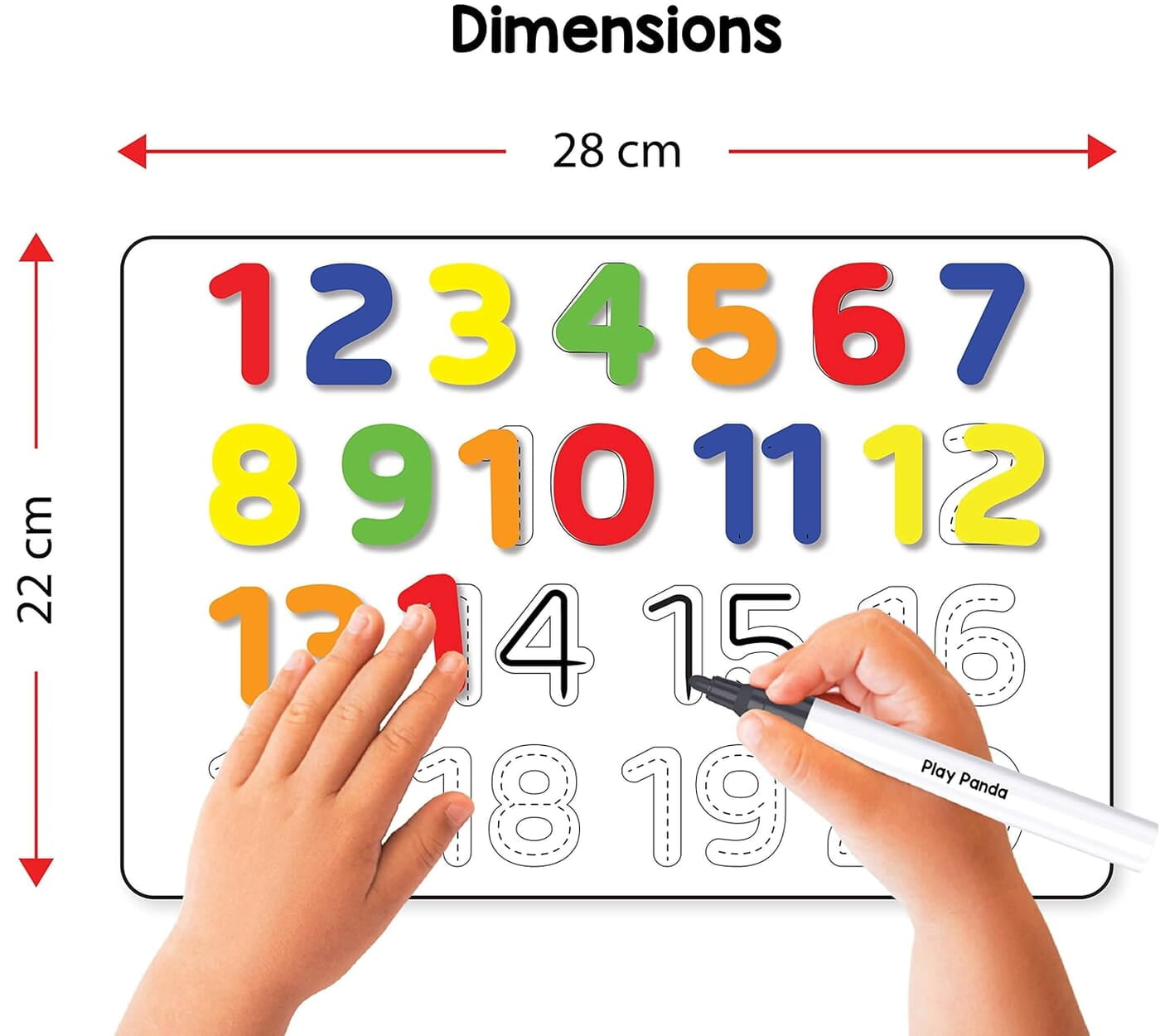Magnetic Number Writing Kit - STEM Learning Toy