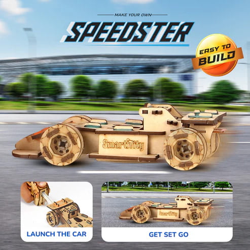 Speedster DIY Car - STEM Mechanics Toy
