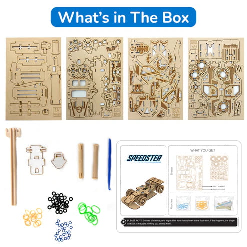 Speedster DIY Car - STEM Mechanics Toy